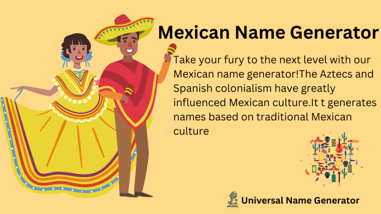 Mexican Name Generator