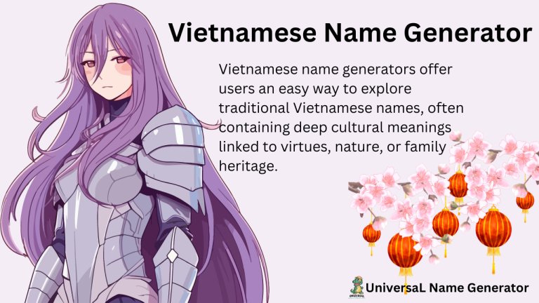 Vietnamese Name Generator